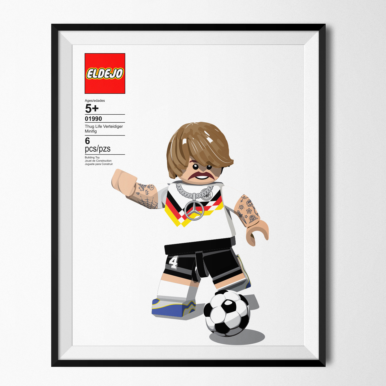 LEGO men in famous football kits are your new favourite thing